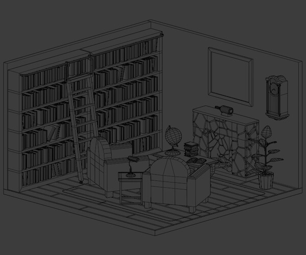 ArtStation - Living-room | Game Assets