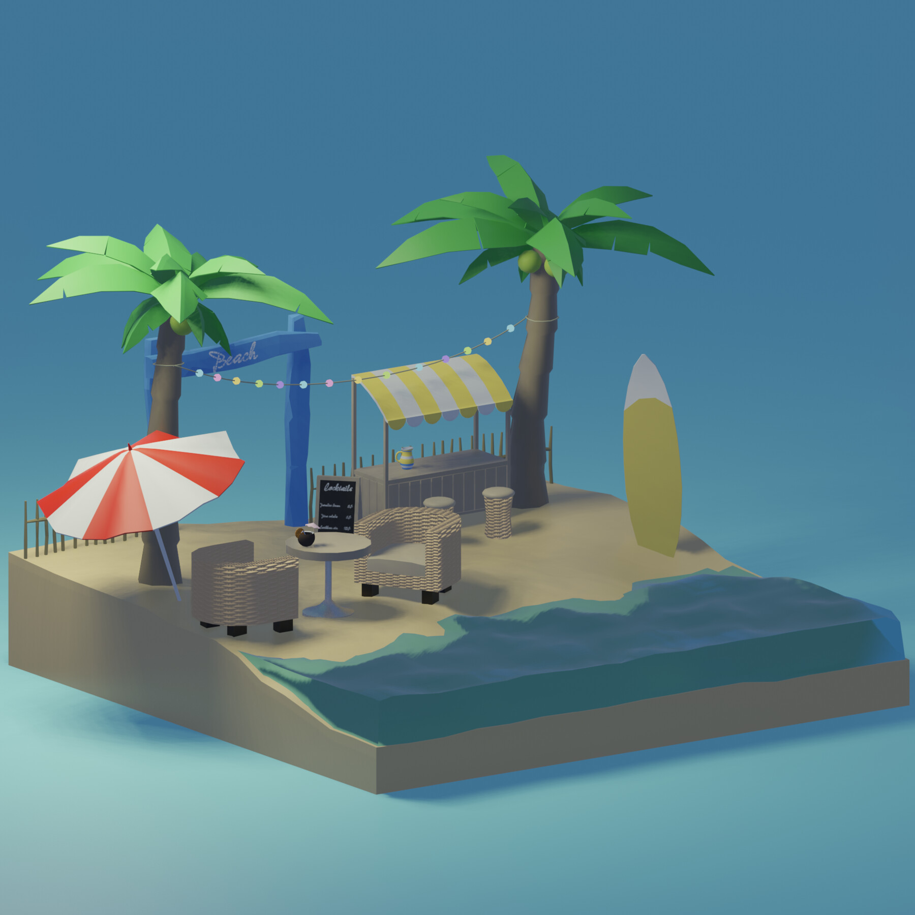 ArtStation - Beach | Game Assets