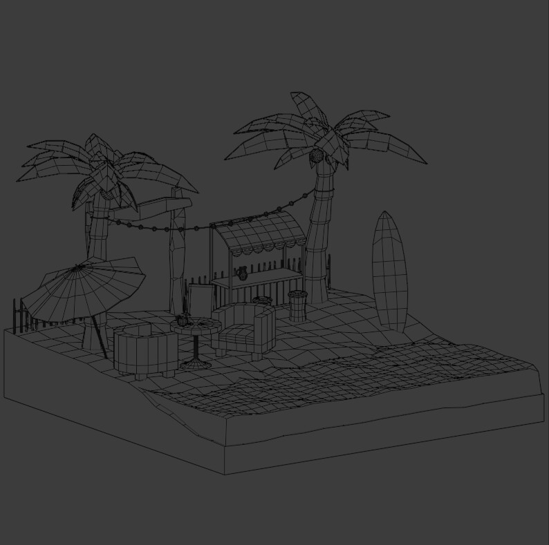 ArtStation - Beach | Game Assets