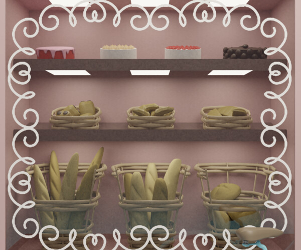 ArtStation - Bakery | Game Assets