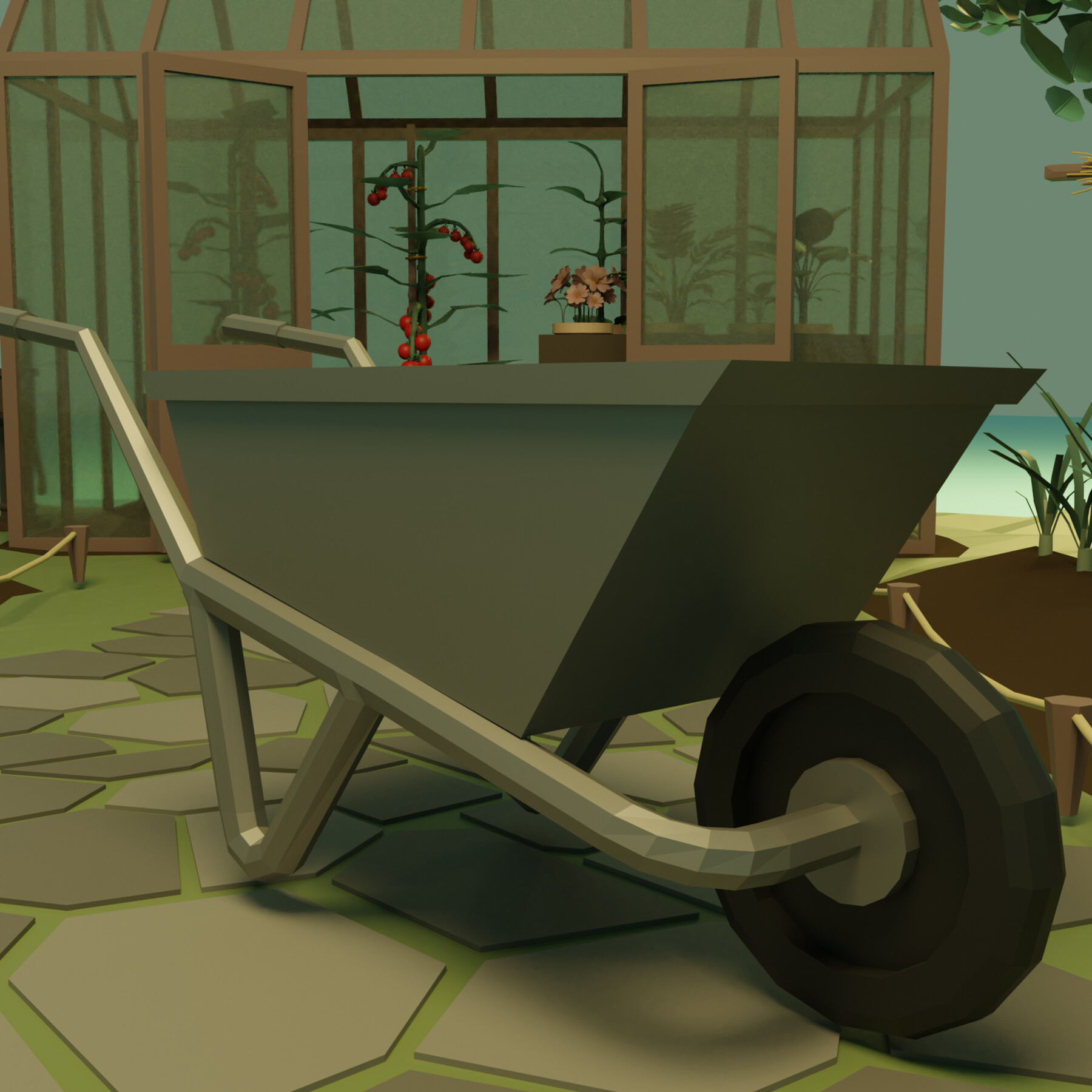 ArtStation - Vegetable garden | Game Assets