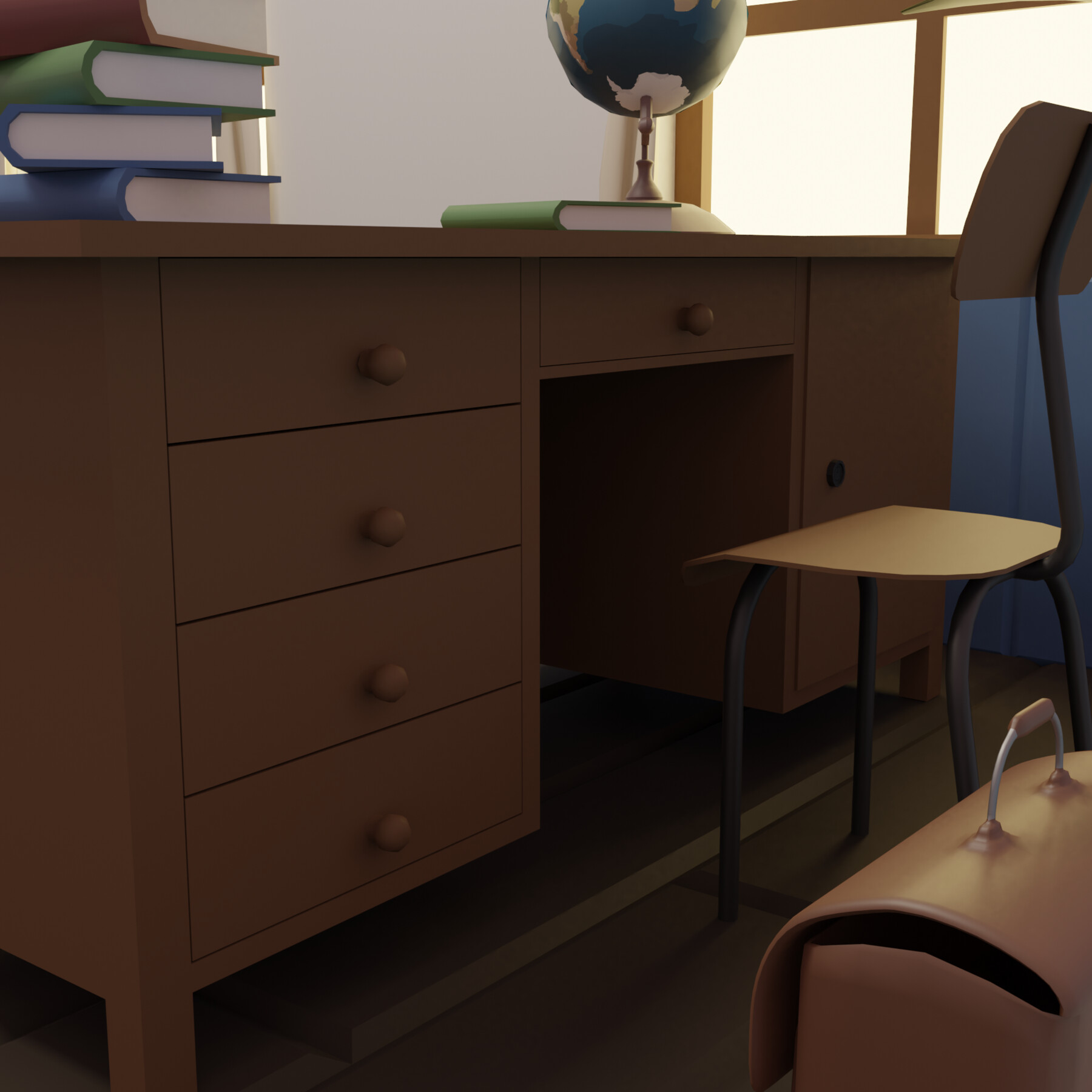 ArtStation - Classroom | Game Assets