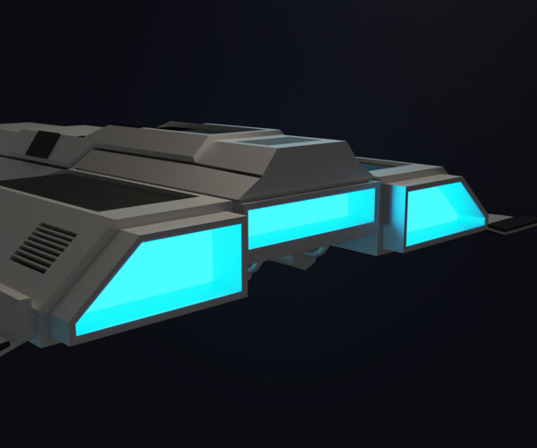 ArtStation - Spaceship | Game Assets