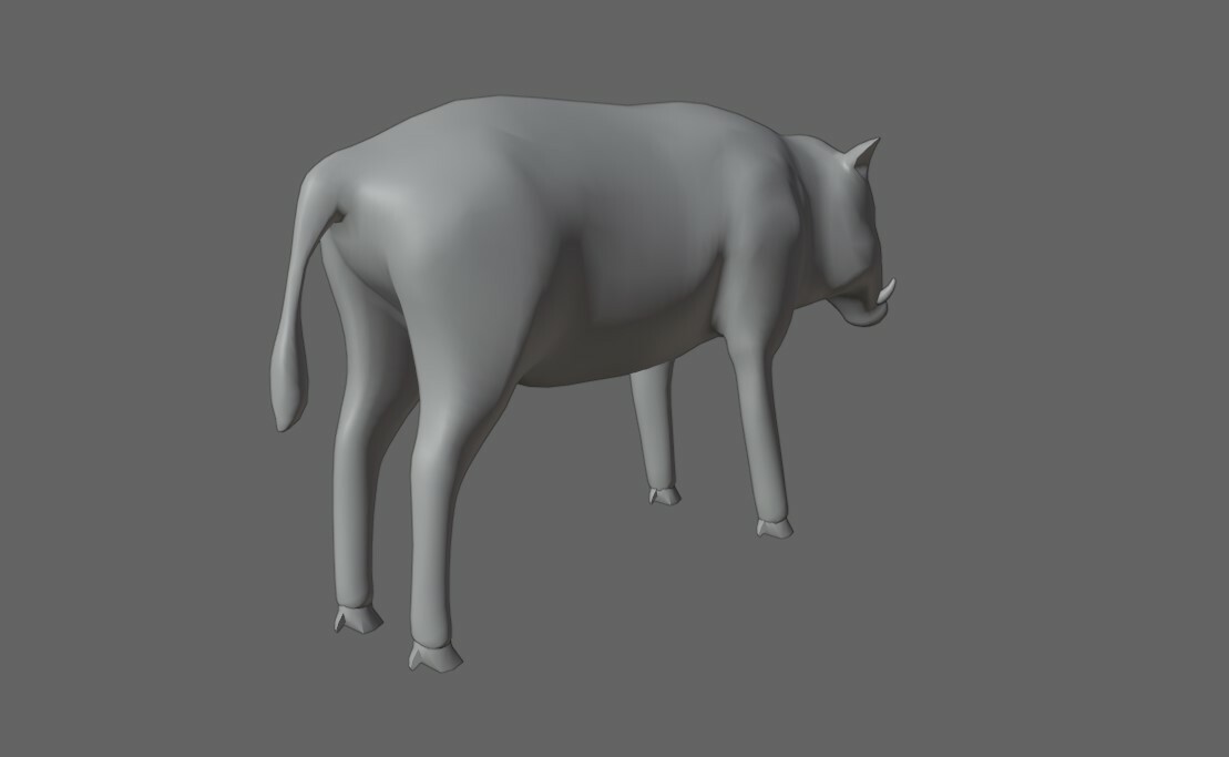 ArtStation - Boar - Javali Low-poly 3D model | Game Assets