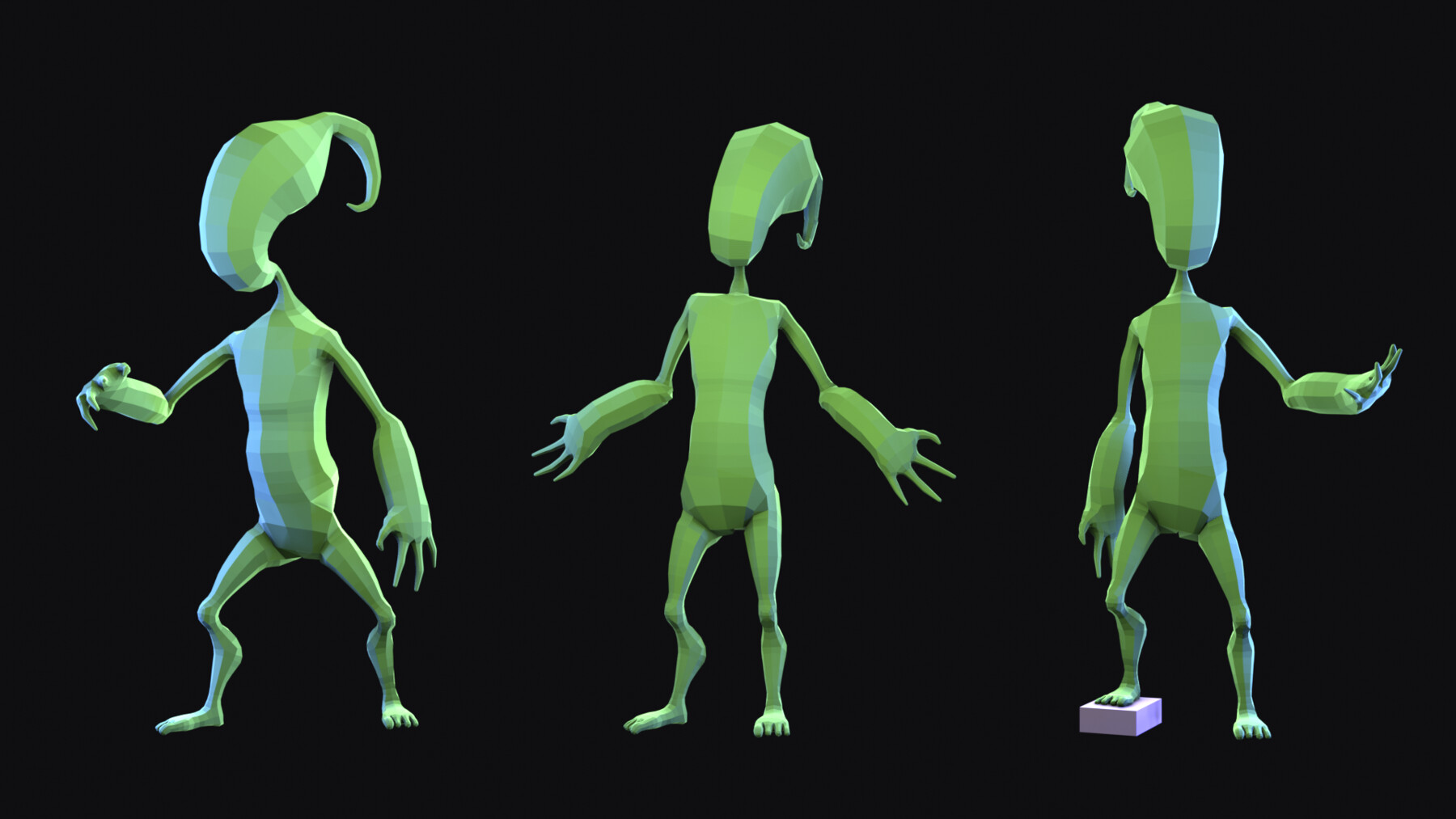 ArtStation - Humanoid creature | Resources