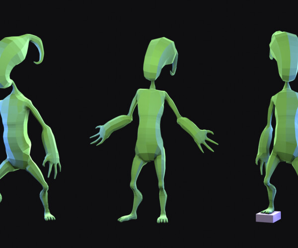 ArtStation - Humanoid creature | Resources