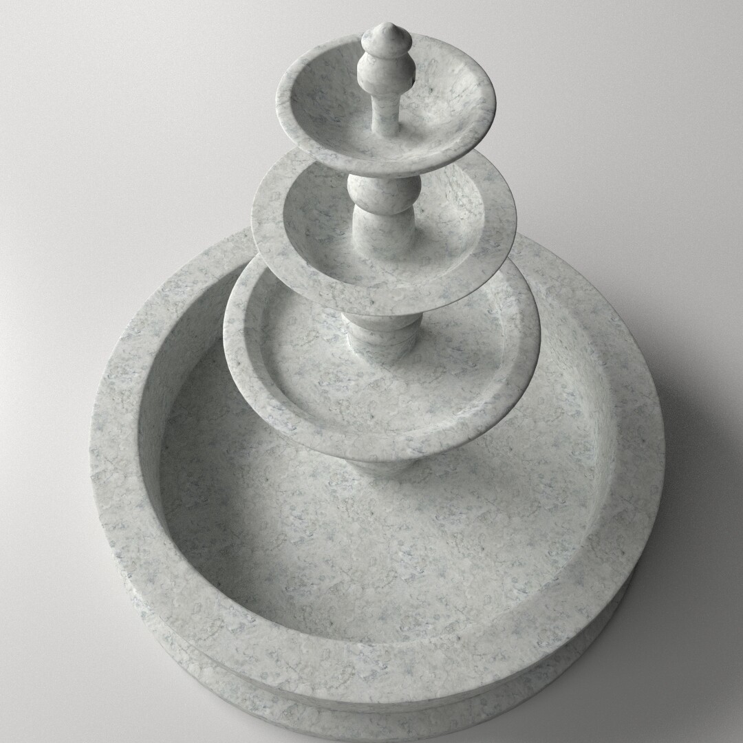 ArtStation - Fountain | Game Assets