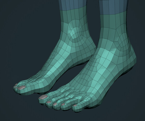 ArtStation - Female Base Mesh (High and Low Poly) | Resources