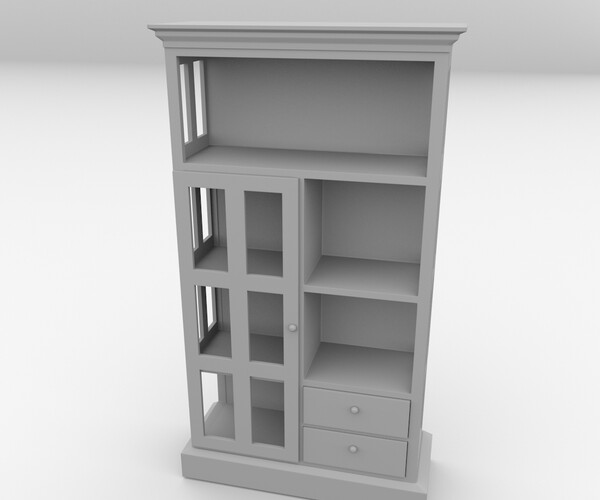 ArtStation - Bookcase | Game Assets