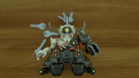 ArtStation - Doom Slayer Keychain | Resources