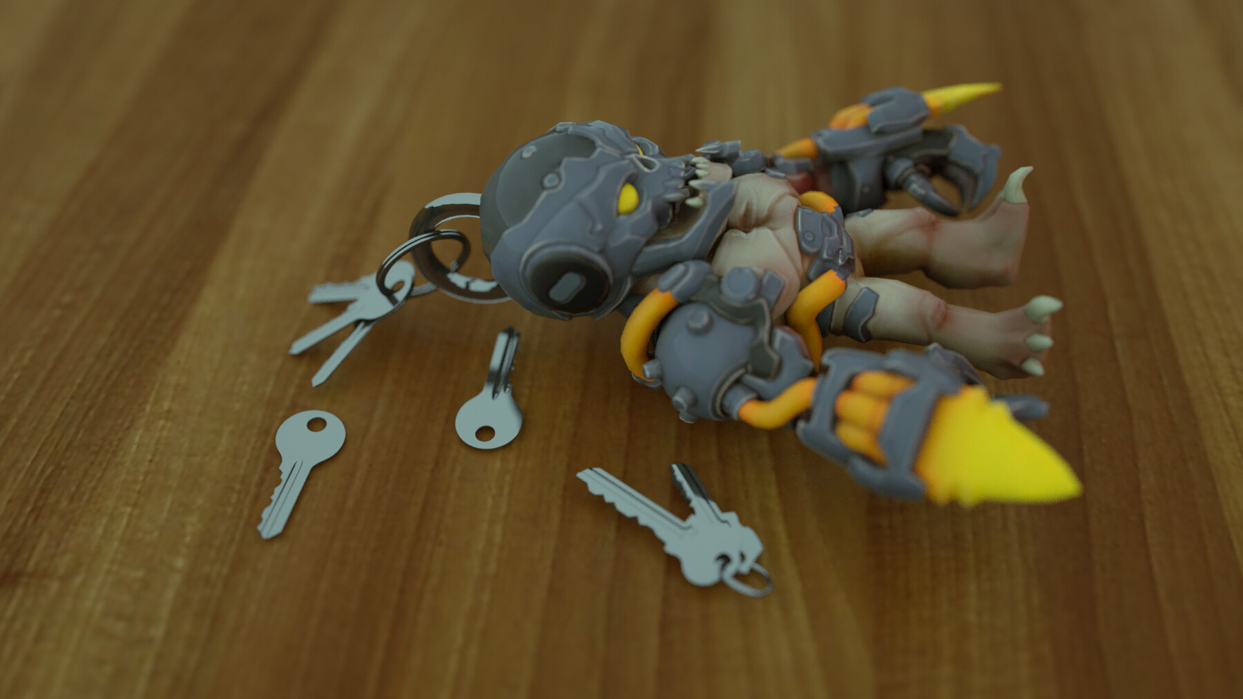 ArtStation - Doom Dreadknight Keychain | Resources