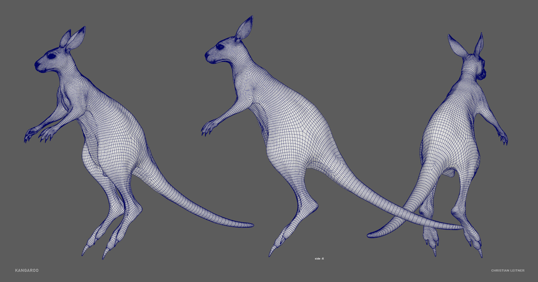 ArtStation - KANGAROO- sculpt/retopology/uvs | Resources