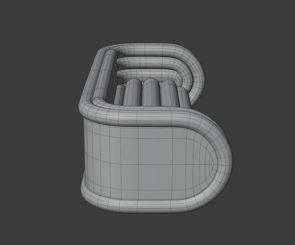 ArtStation - Tube Sofa | Resources