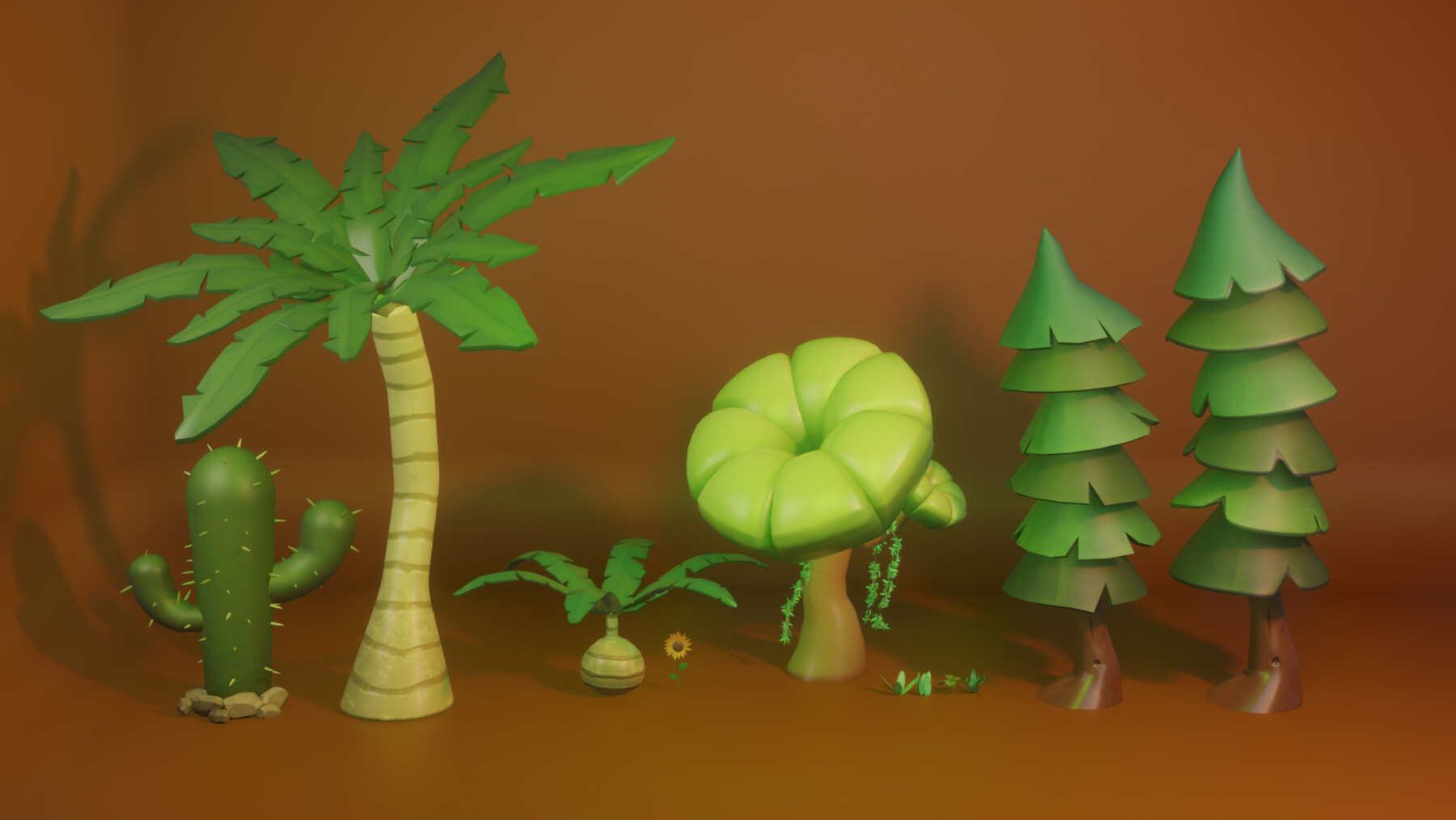 ArtStation - Tree Pack | Game Assets