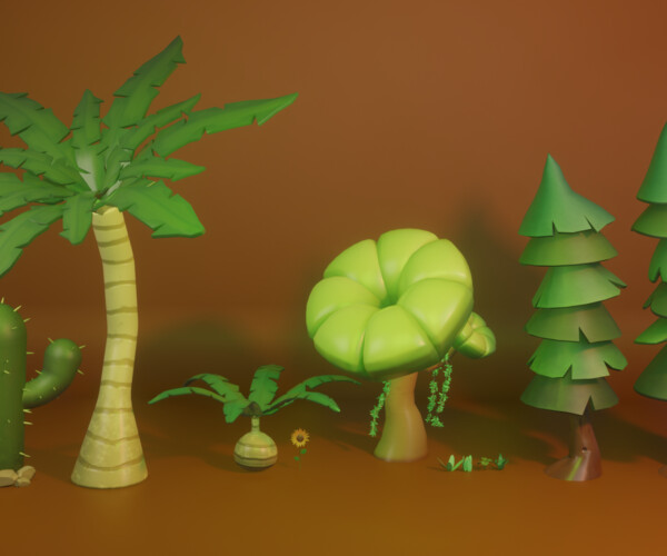 ArtStation - Tree Pack | Game Assets