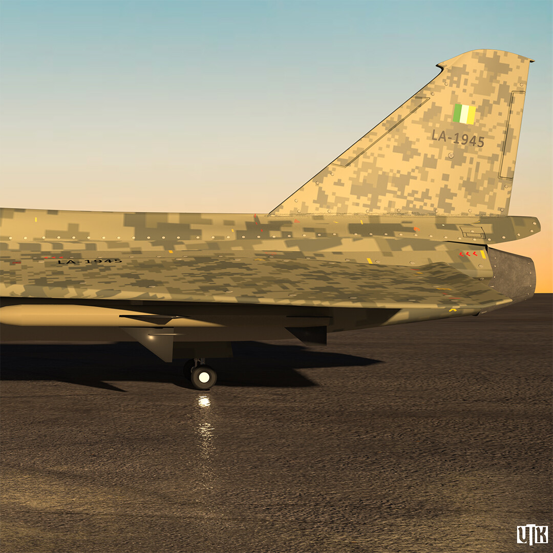ArtStation - HAL Tejas ,Fighter jJet | Game Assets