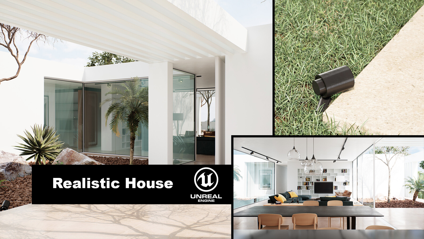 ArtStation - dviz - Realistic House UE4 Archviz Project | Tutorials