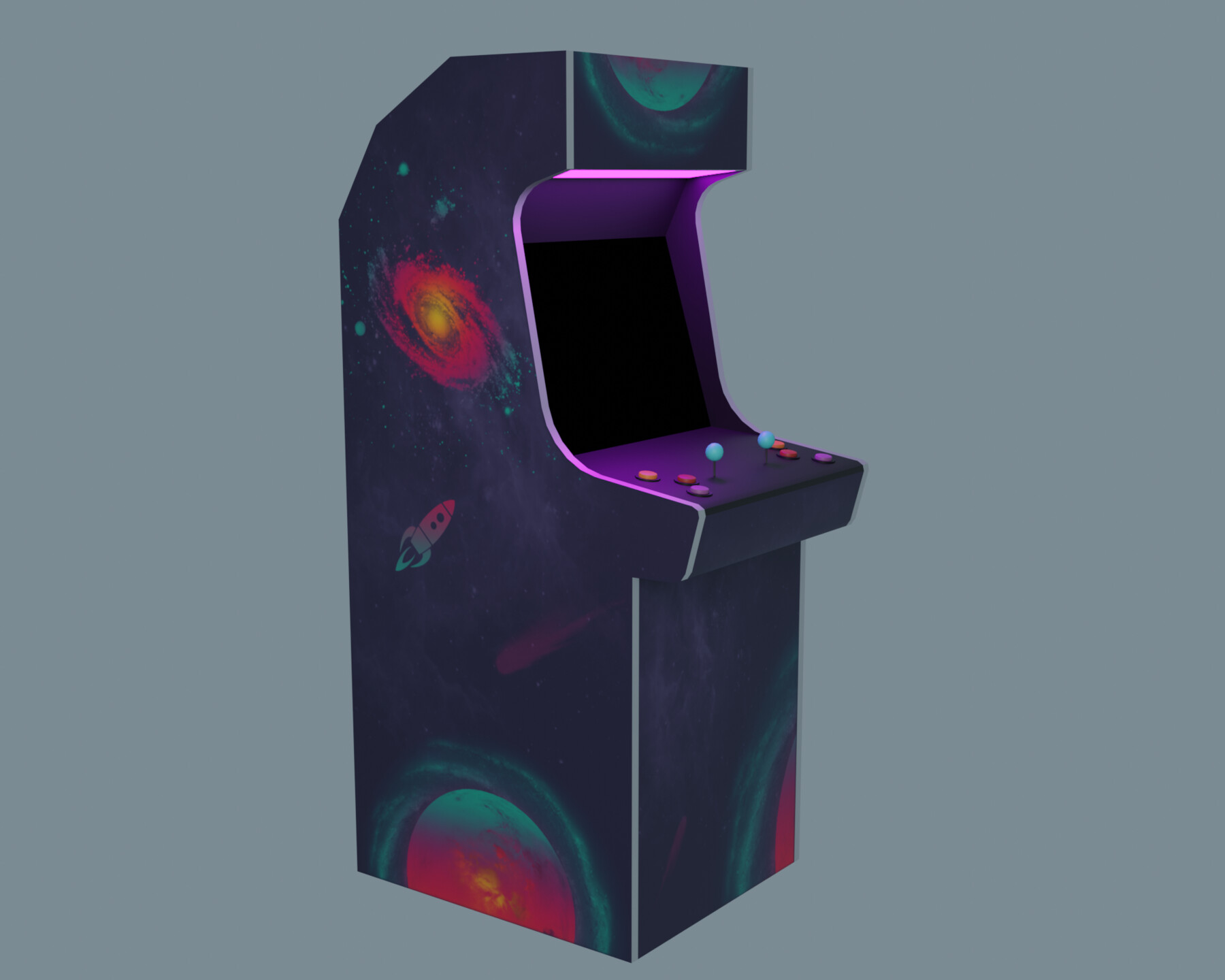 ArtStation - Arcade room | Game Assets