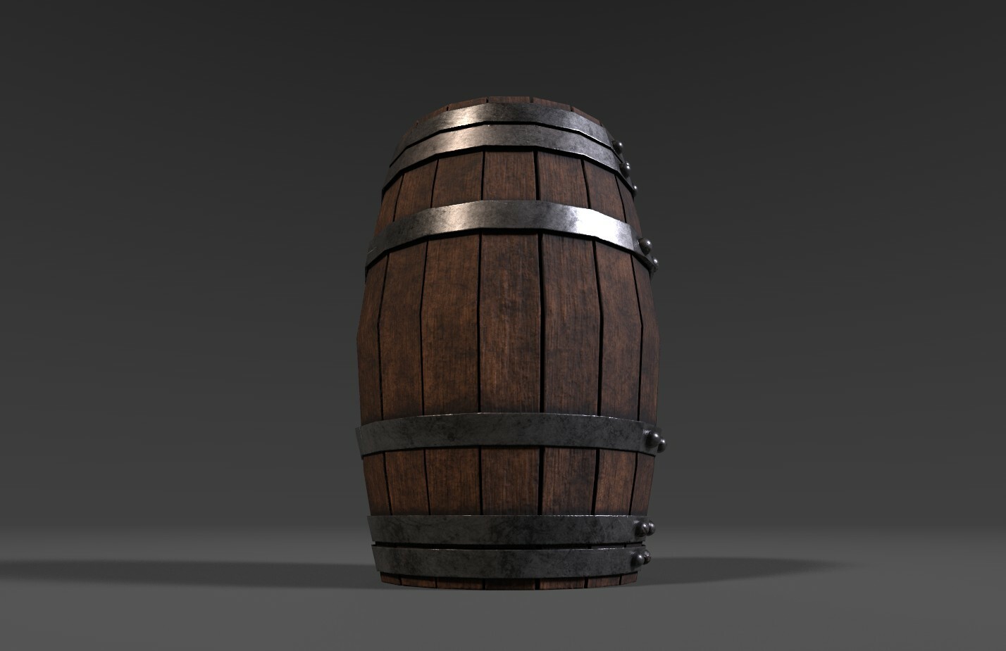ArtStation - Low-Poly Barrel (Game Ready Model) | Resources