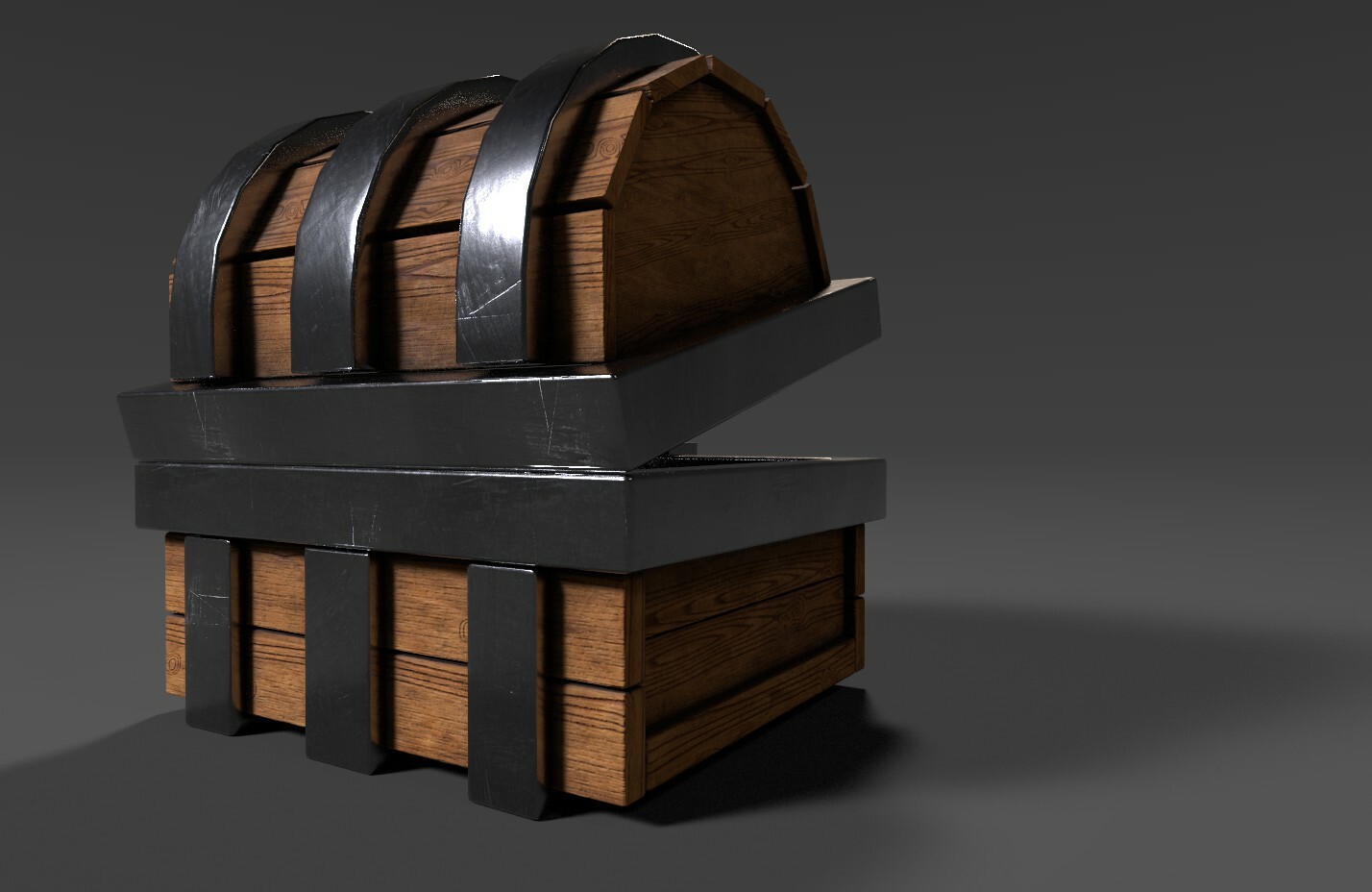 ArtStation - Low-Poly Chest (Game Ready Model) | Game Assets