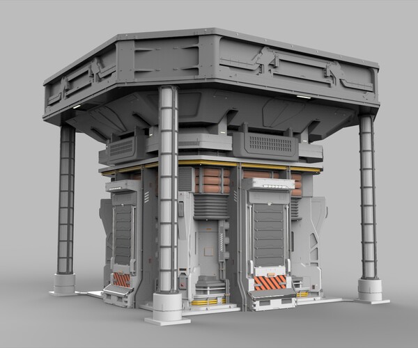 ArtStation - Sci Fi Modular Environment 12 | Resources