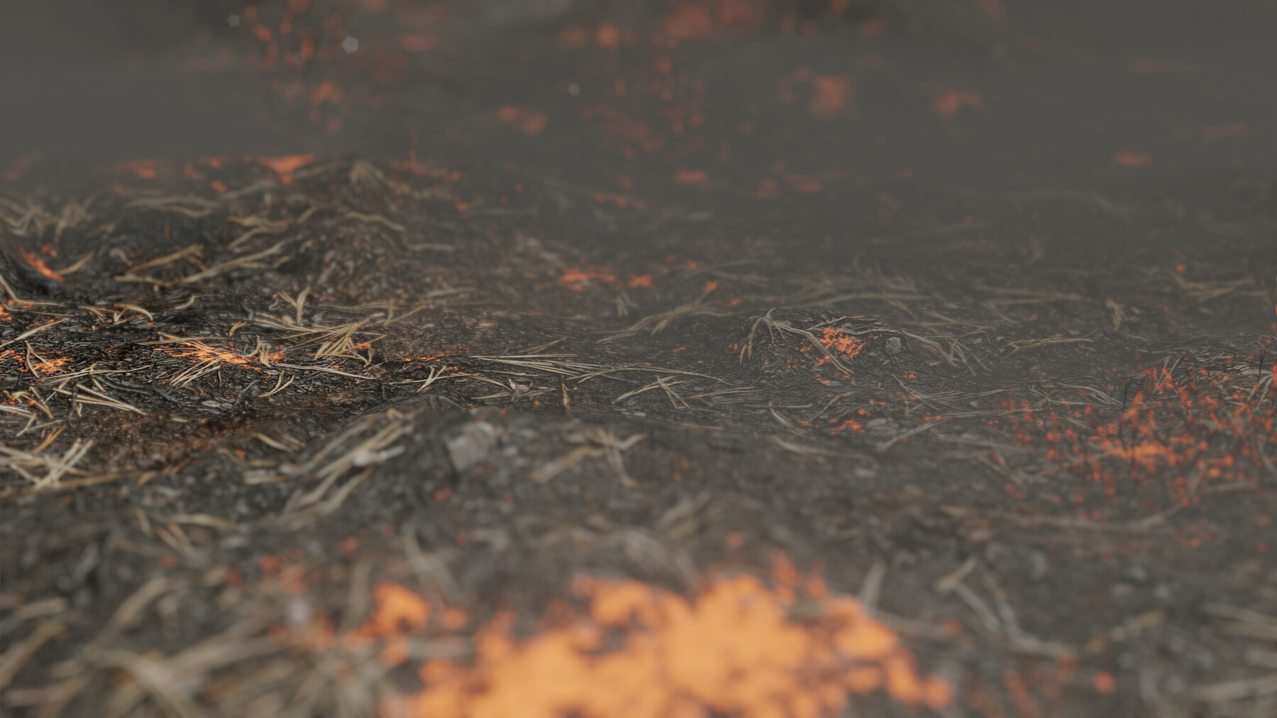 ArtStation - Burned Ground 3D model | Resources
