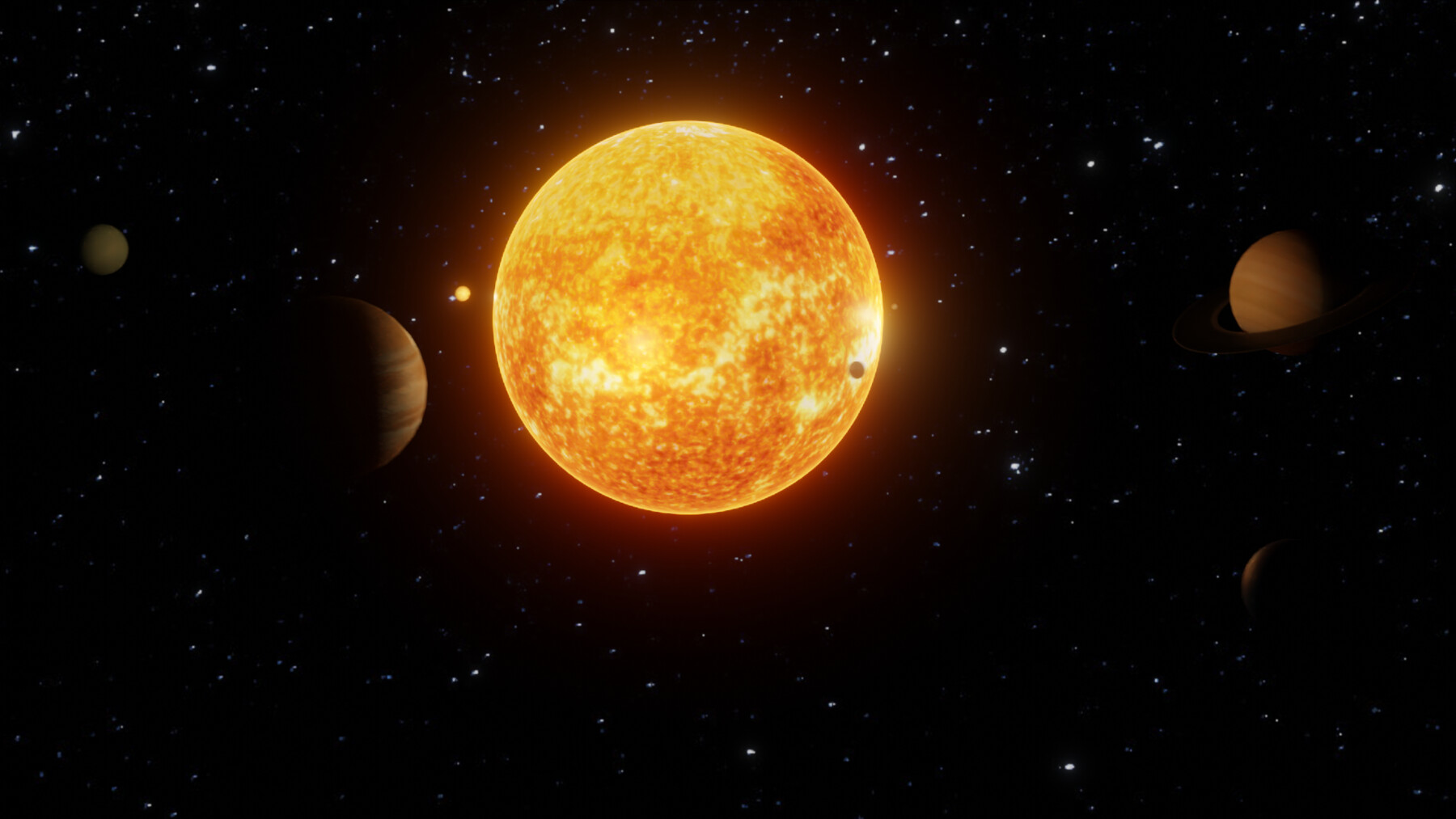 ArtStation - Our Solar System 3D model (With animation) | Resources