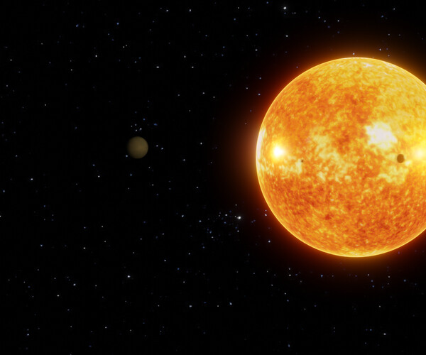 ArtStation - Our Solar System 3D model (With animation) | Resources