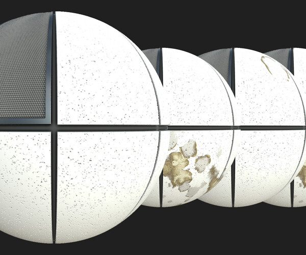 ArtStation - PBR Ceiling Tiles With Lights 02 | Game Assets