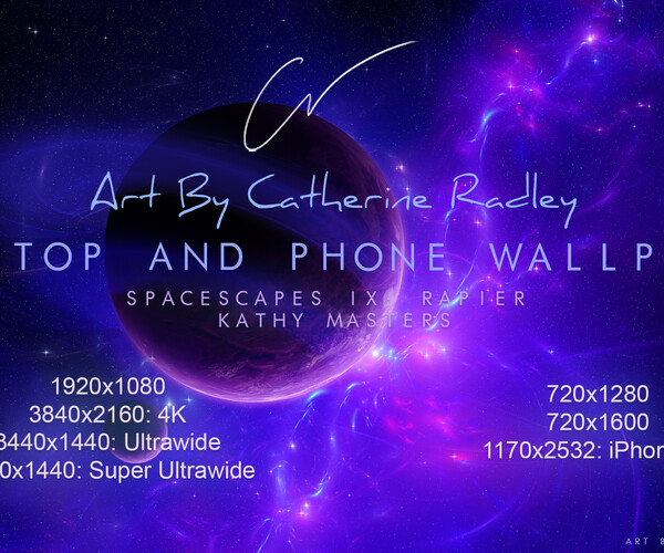 ArtStation - IX-Rapier: Kathy Masters Wallpaper | Artworks