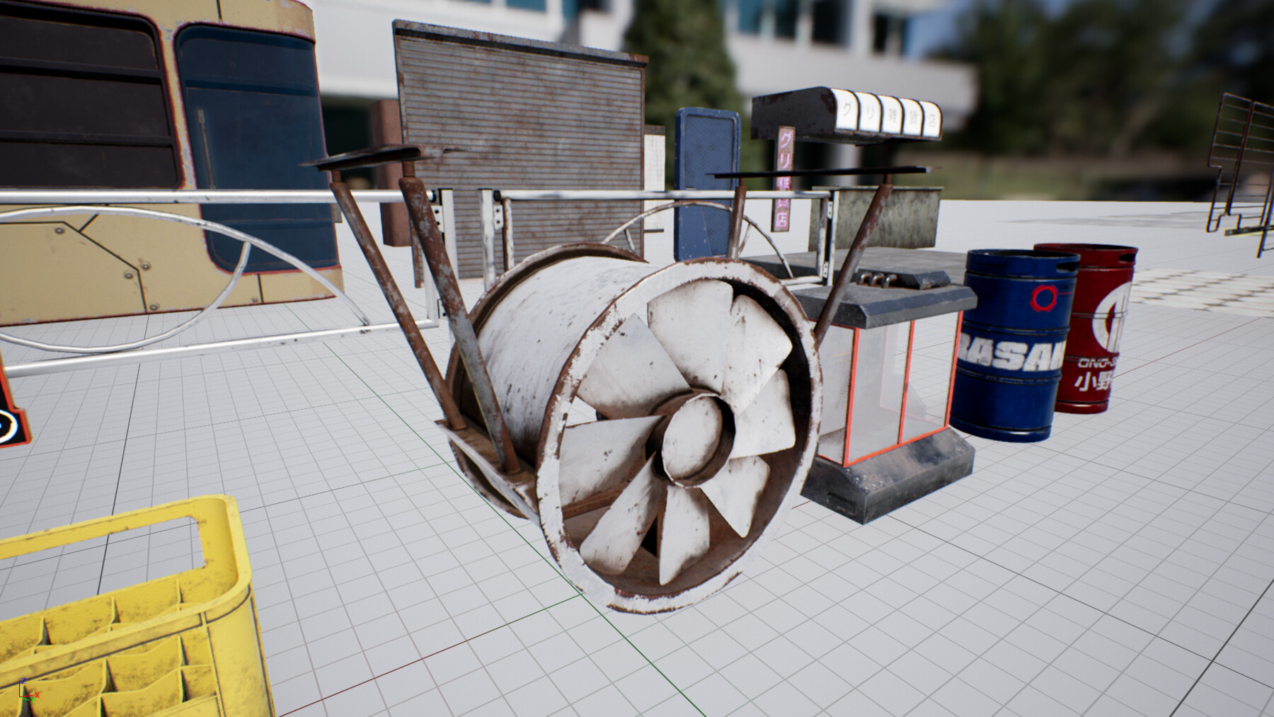 ArtStation - Mini Cyberpunk Props Pack Asset (Game Ready)(Unreal Engine ...