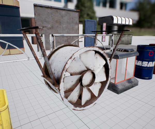 ArtStation - Mini Cyberpunk Props Pack Asset (Game Ready)(Unreal Engine) | Game Assets