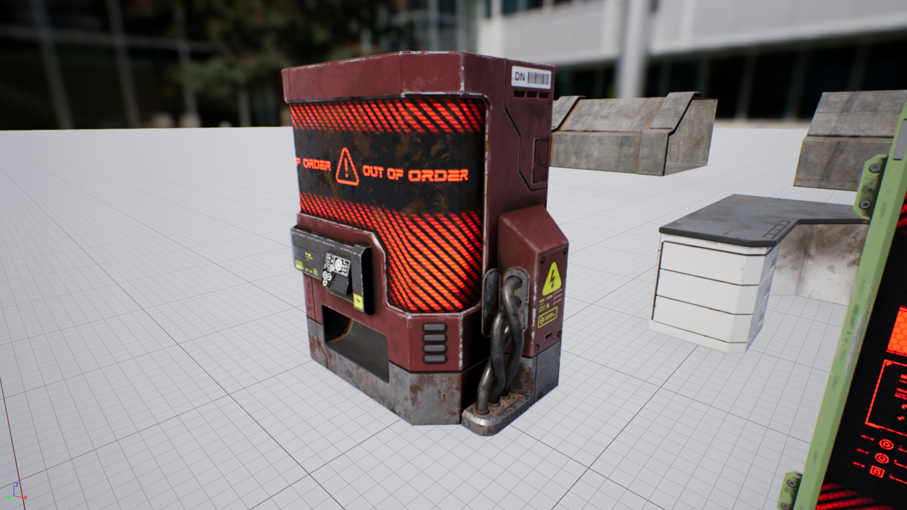 ArtStation - Mini Cyberpunk Props Pack Asset (Game Ready)(Unreal Engine) | Game Assets