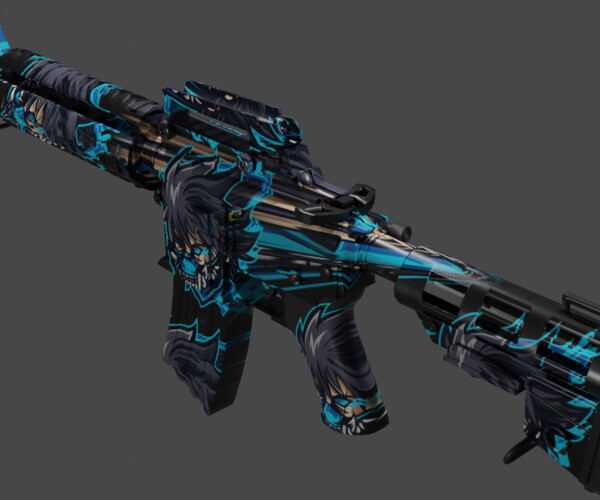 ArtStation - M16 3D Model | Game Assets