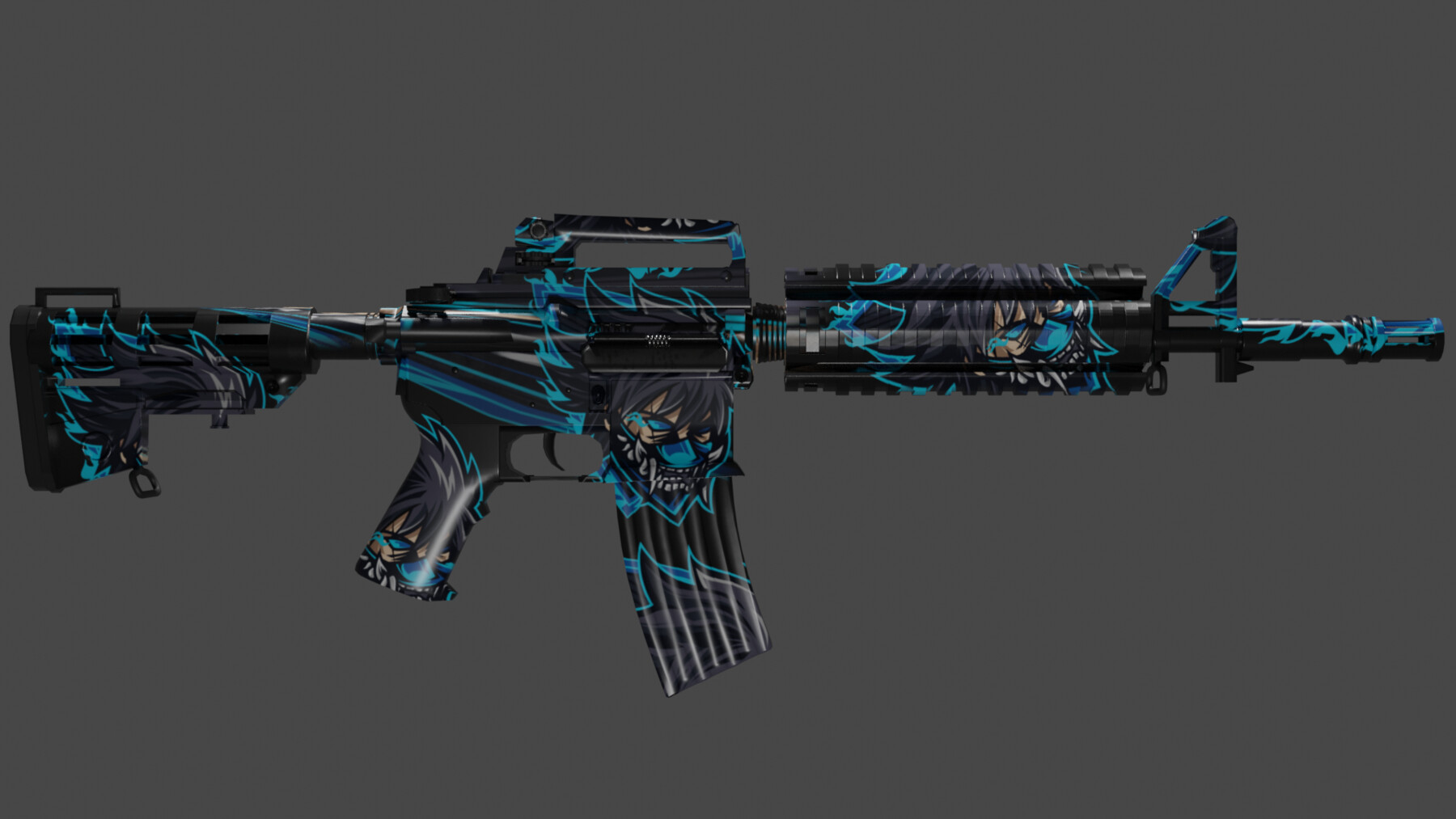 ArtStation - M16 3D Model | Game Assets