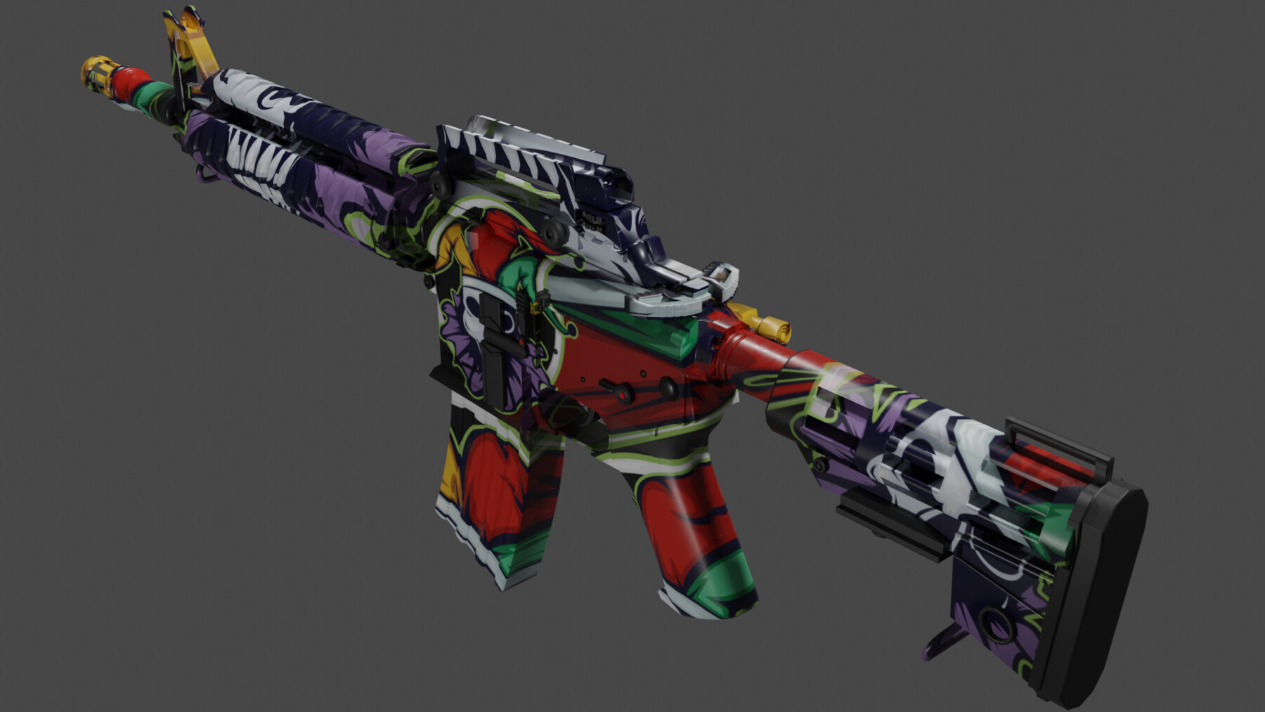 ArtStation - M4 Gun | Game Assets