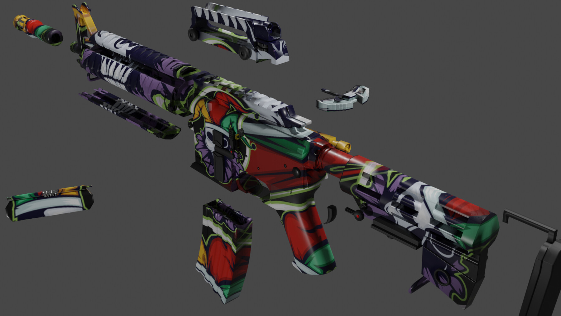 ArtStation - M4 Gun | Game Assets