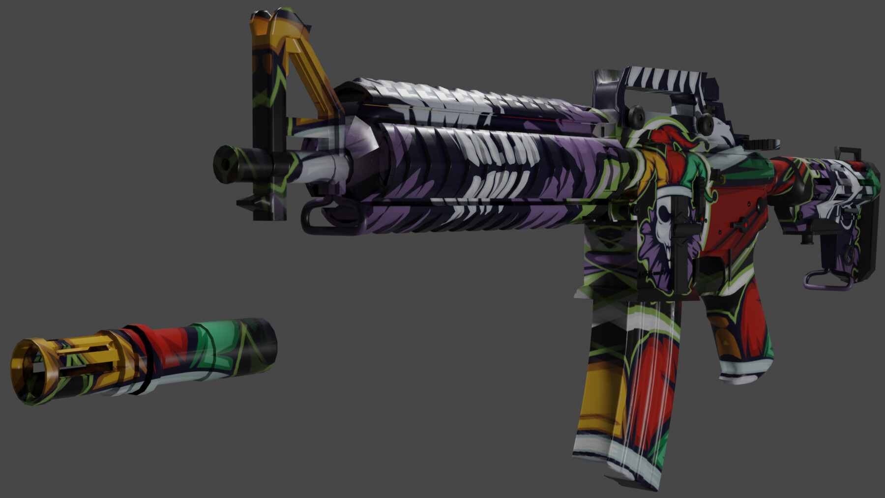 ArtStation - M4 Gun | Game Assets