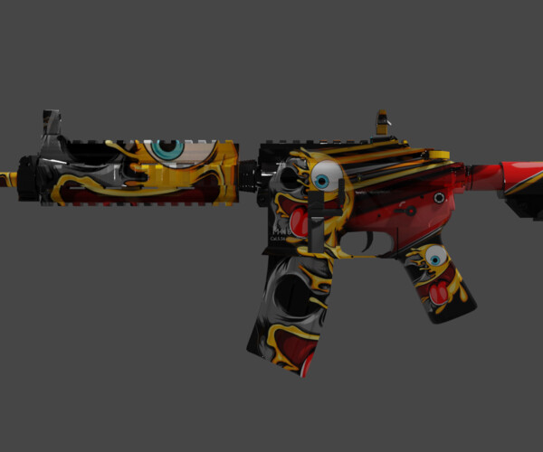 ArtStation - M416 | Game Assets