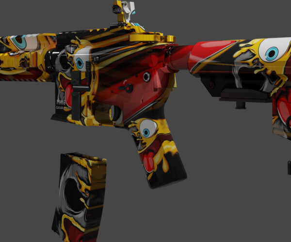 ArtStation - M416 | Game Assets