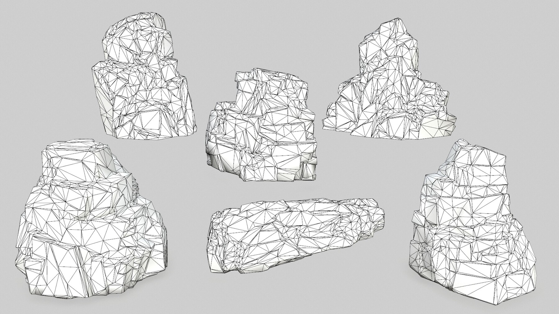 ArtStation - Rock Set | Game Assets