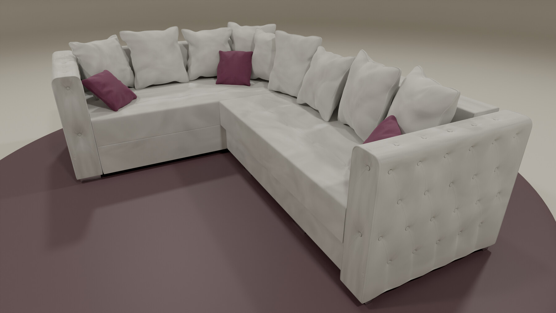 ArtStation - Corner Sofa | Resources