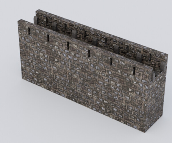 ArtStation - Medieval Castle Keep Modular game Kitbash Pack 2 | Game Assets