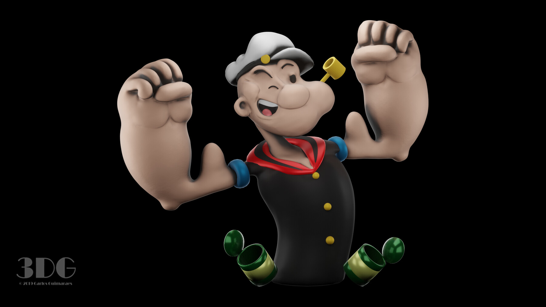 ArtStation - Popeye Sculpt | Resources