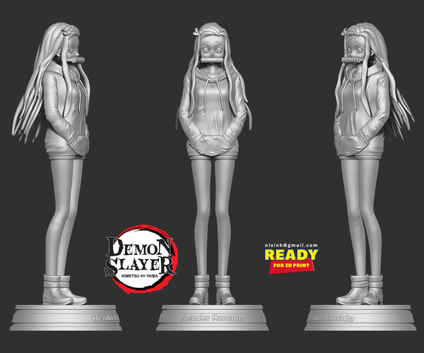 ArtStation - Nezuko Kamado - Demon Slayer Fanart | Resources