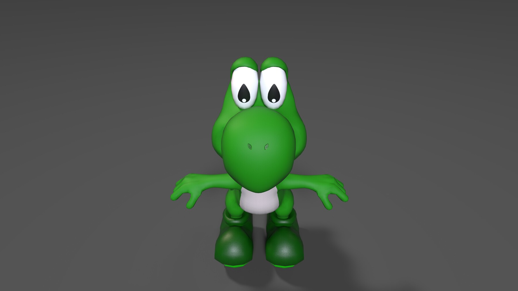 ArtStation - Yoshi (Game Ready Character) | Game Assets