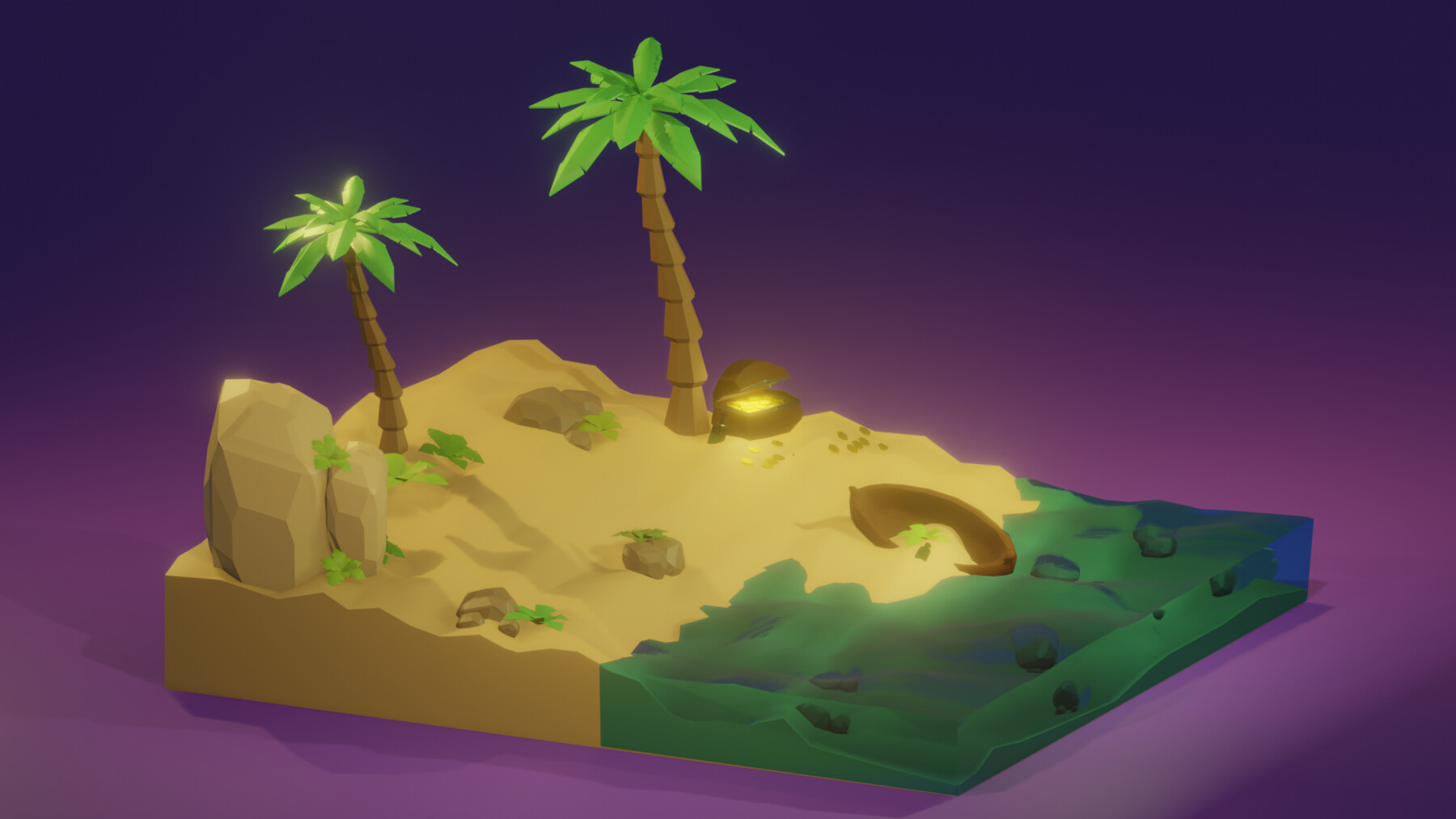 ArtStation - Summer Beach | Game Assets