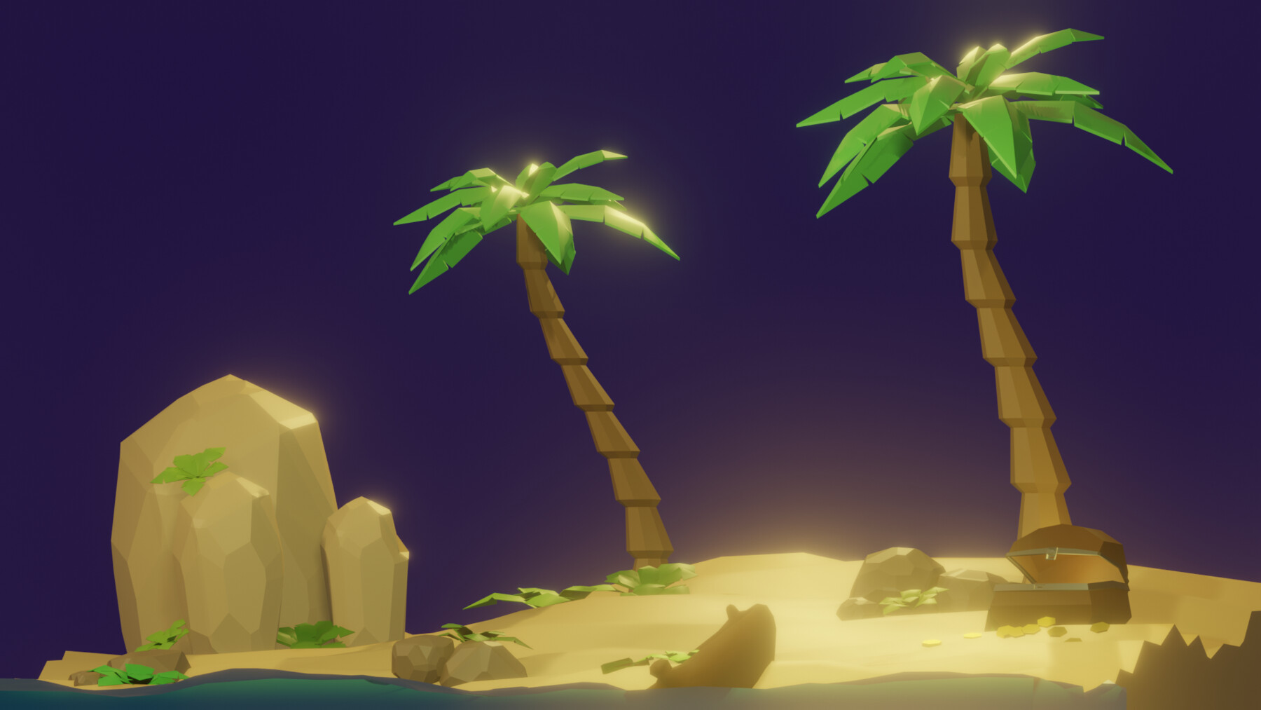 ArtStation - Summer Beach | Game Assets