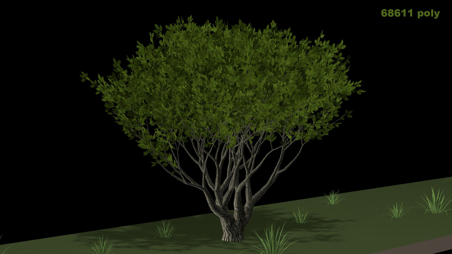 ArtStation - Five low poly trees | Resources