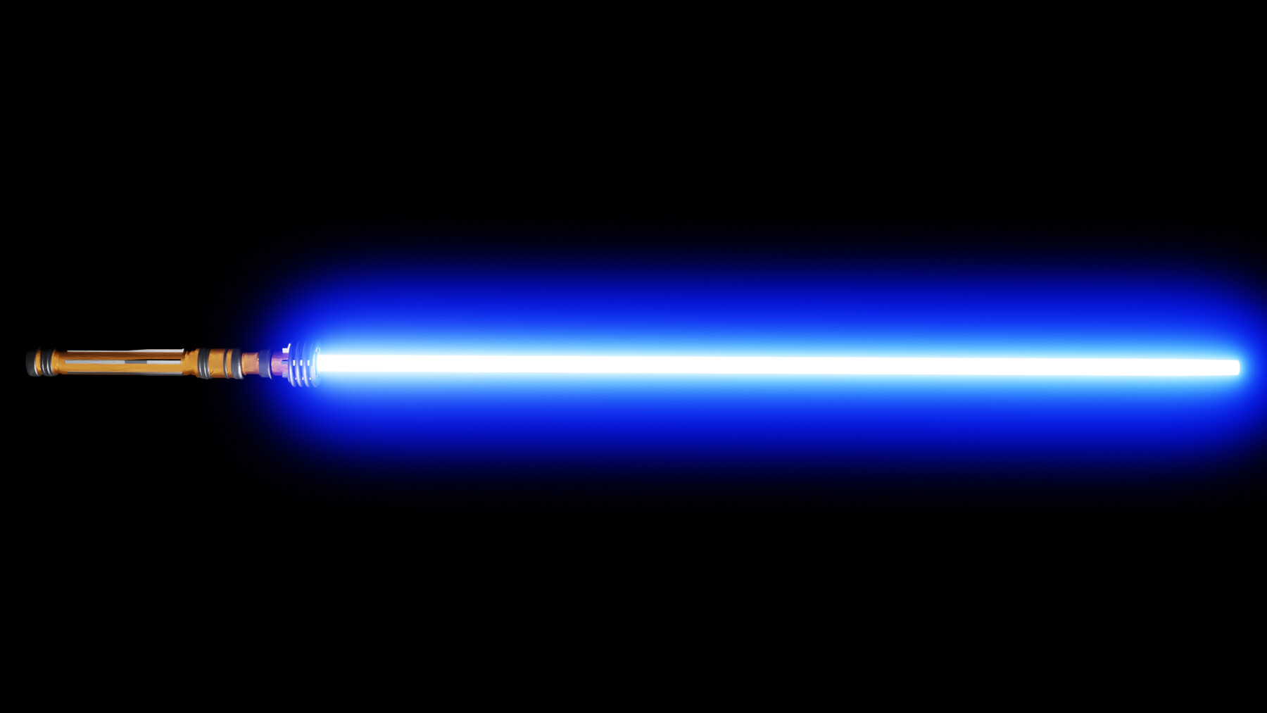 ArtStation - Blue Light Saber 3D model | Resources